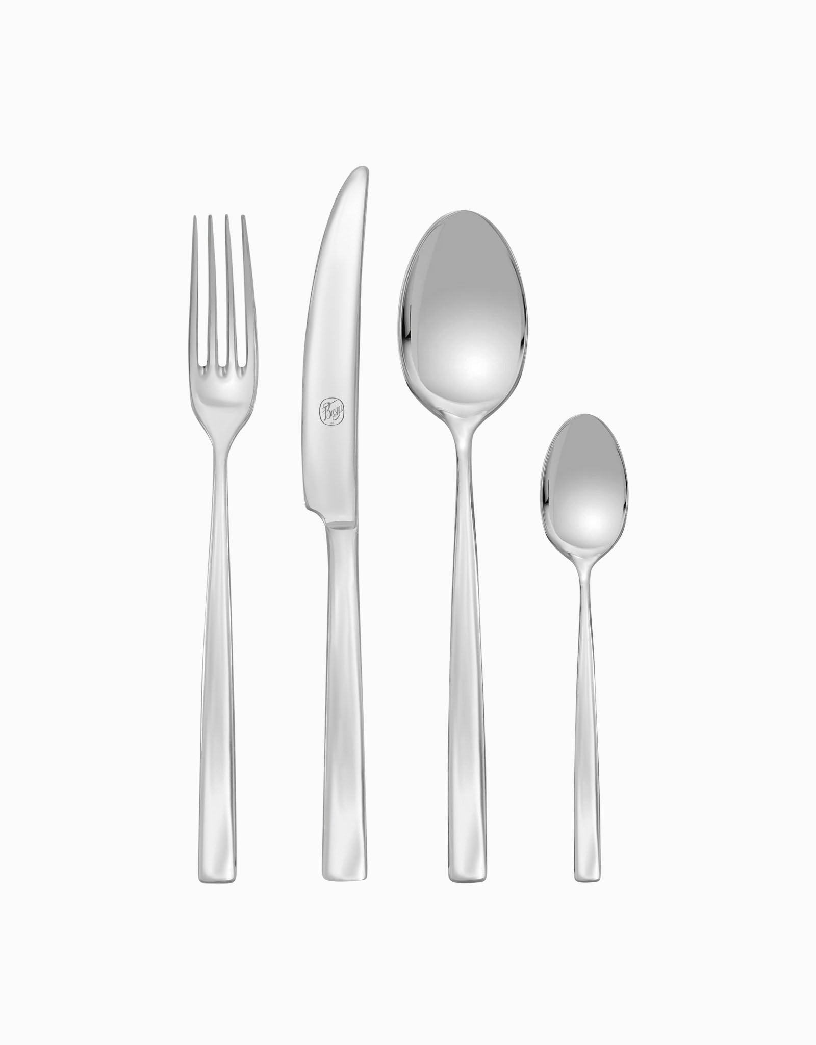 Luce Bestickset 24 delar | Italienska bestick från Broggi – Cutlery.se