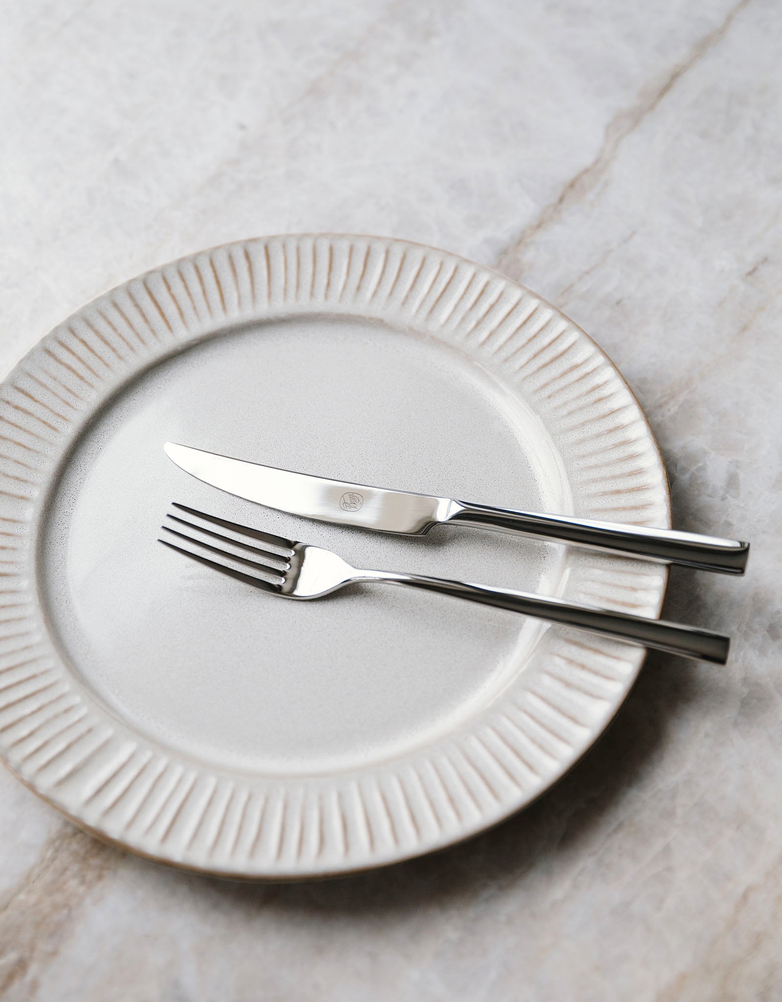 Luce Bestickset 24 delar | Italienska bestick från Broggi – Cutlery.se